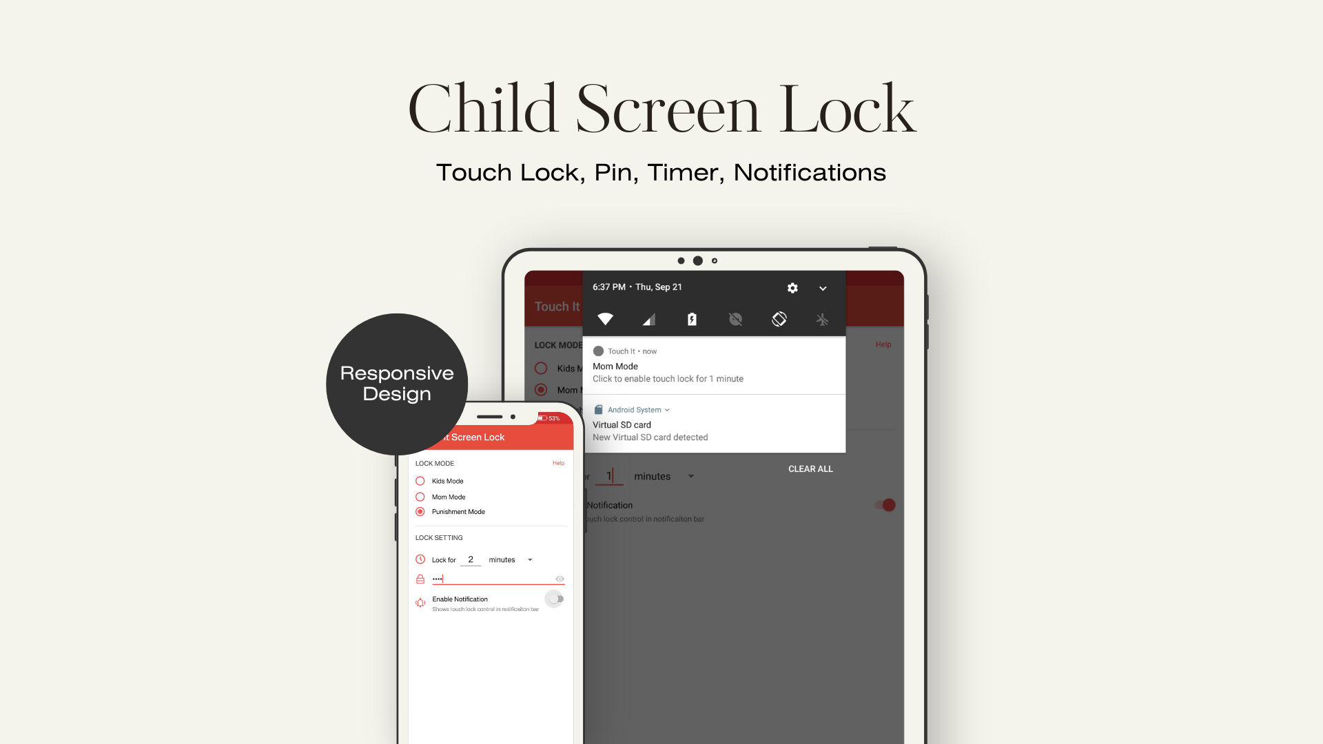 Touch It - Parental Controls - App on Amazon Appstore