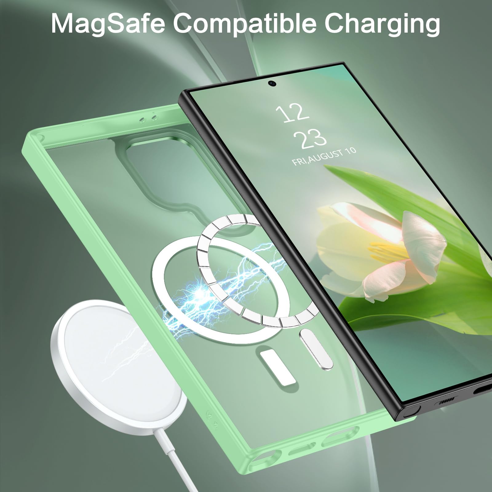 Snapklik.com : BENTOBEN For Samsung S24 Ultra Case, S24 Ultra Magnetic Case Compatible