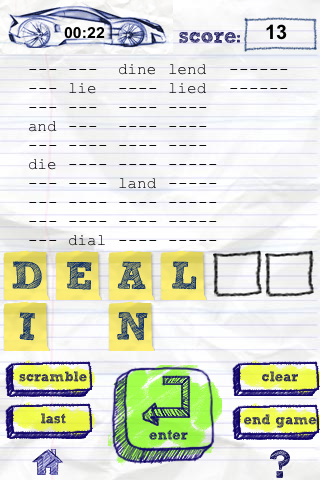 Word Racer Lite - App on Amazon Appstore