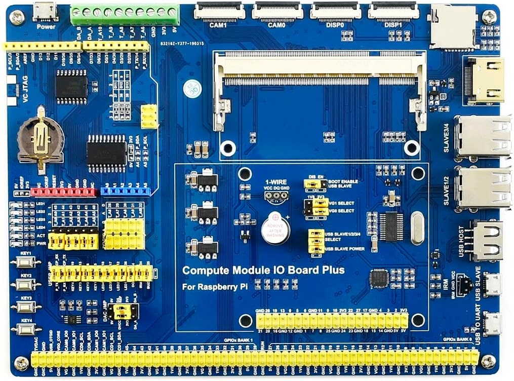 Waveshare Compute Module IO Board Plus Development Board for Raspberry ...