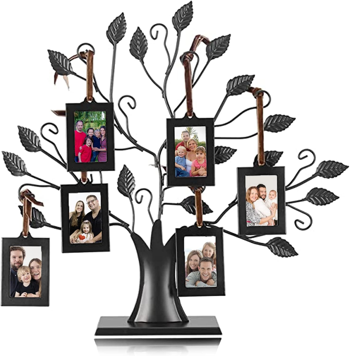 VOBOR Family Tree Photo Frame - Fashionable Metal Family Photos Frame ...