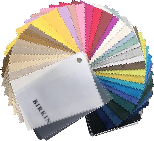 Amazon.com: TWOPAGES Birkin Velvet Curtain Fabric Sample Book : Home ...