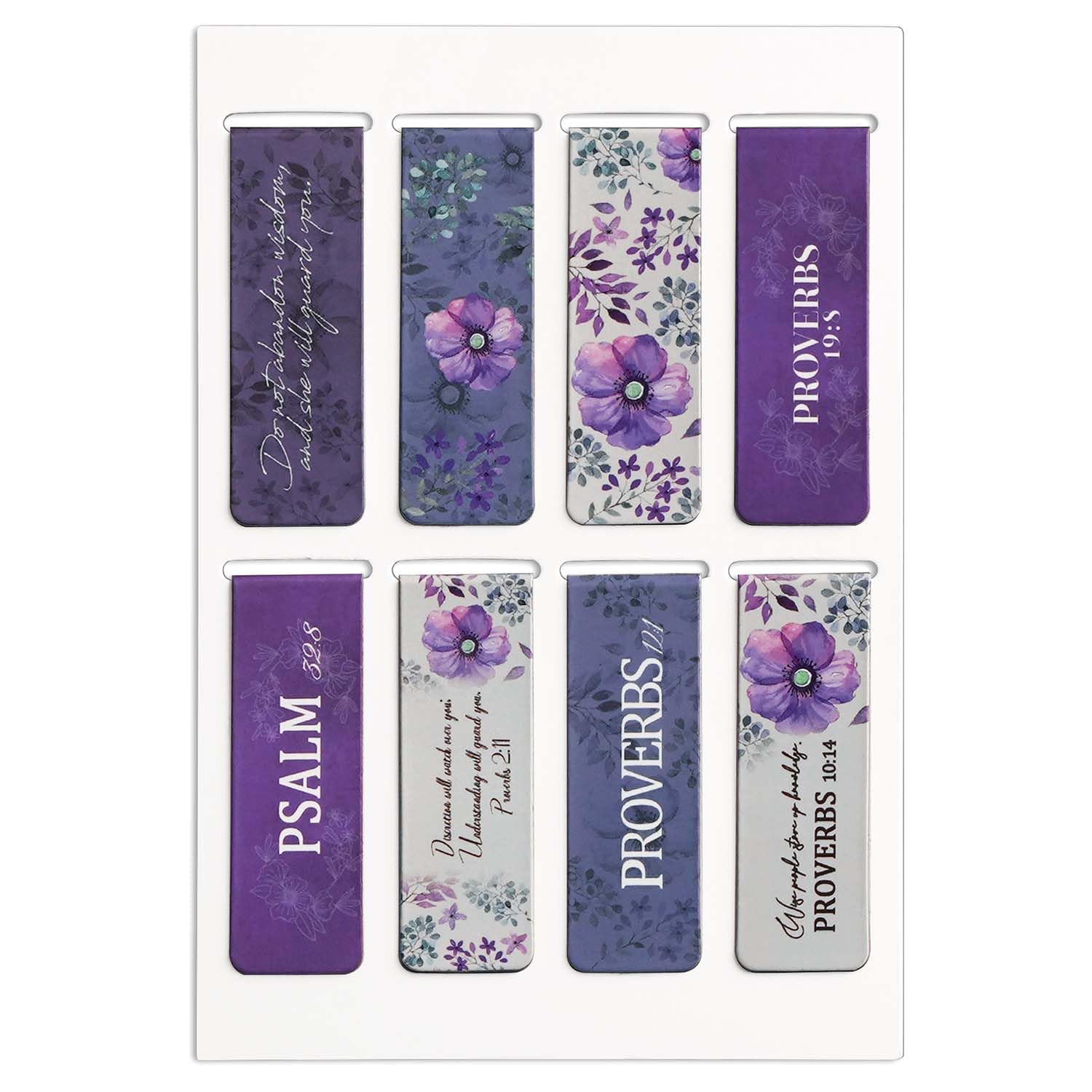 Snapklik.com : Morjor 8 Pcs Magnetic Bible Verse Bookmarks