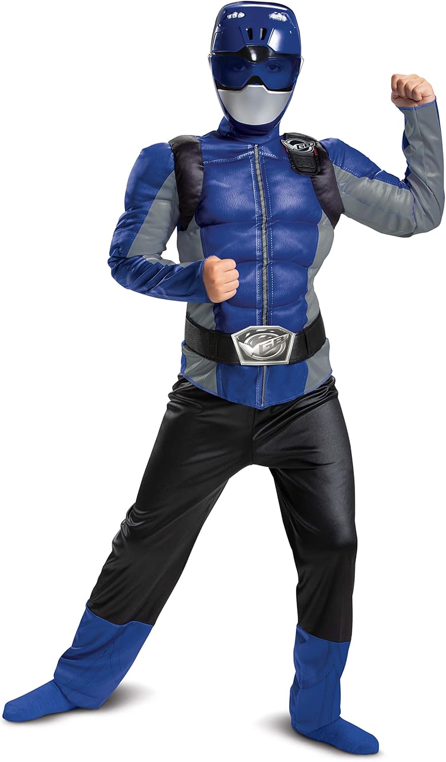 Blue Ranger Beast Morpher Classic Muscle Costume : Amazon.ca: Toys & Games