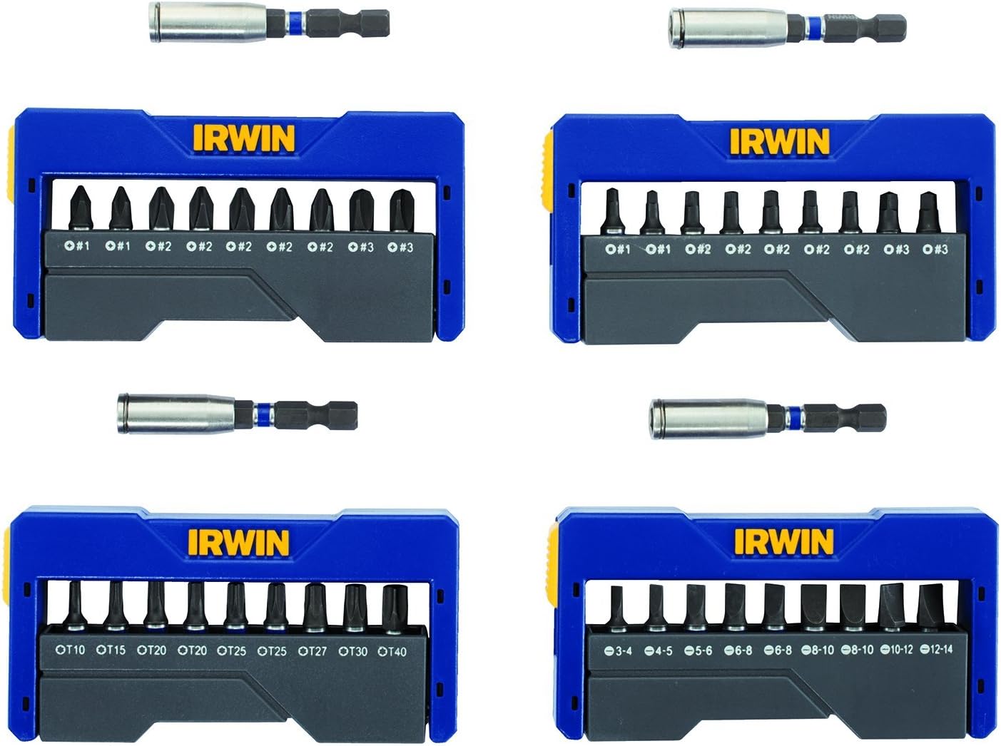 IRWIN Tools 1899926 Impact Performance Series Insert Bit Set, Assorted ...