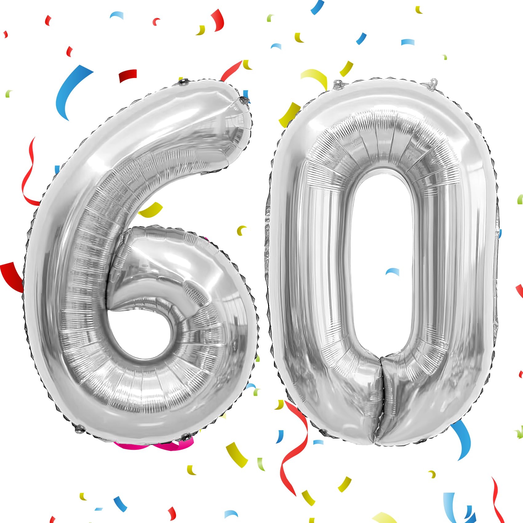 Snapklik.com : Slive 40 Inch 60th Birthday Decorations For Woman 60th ...