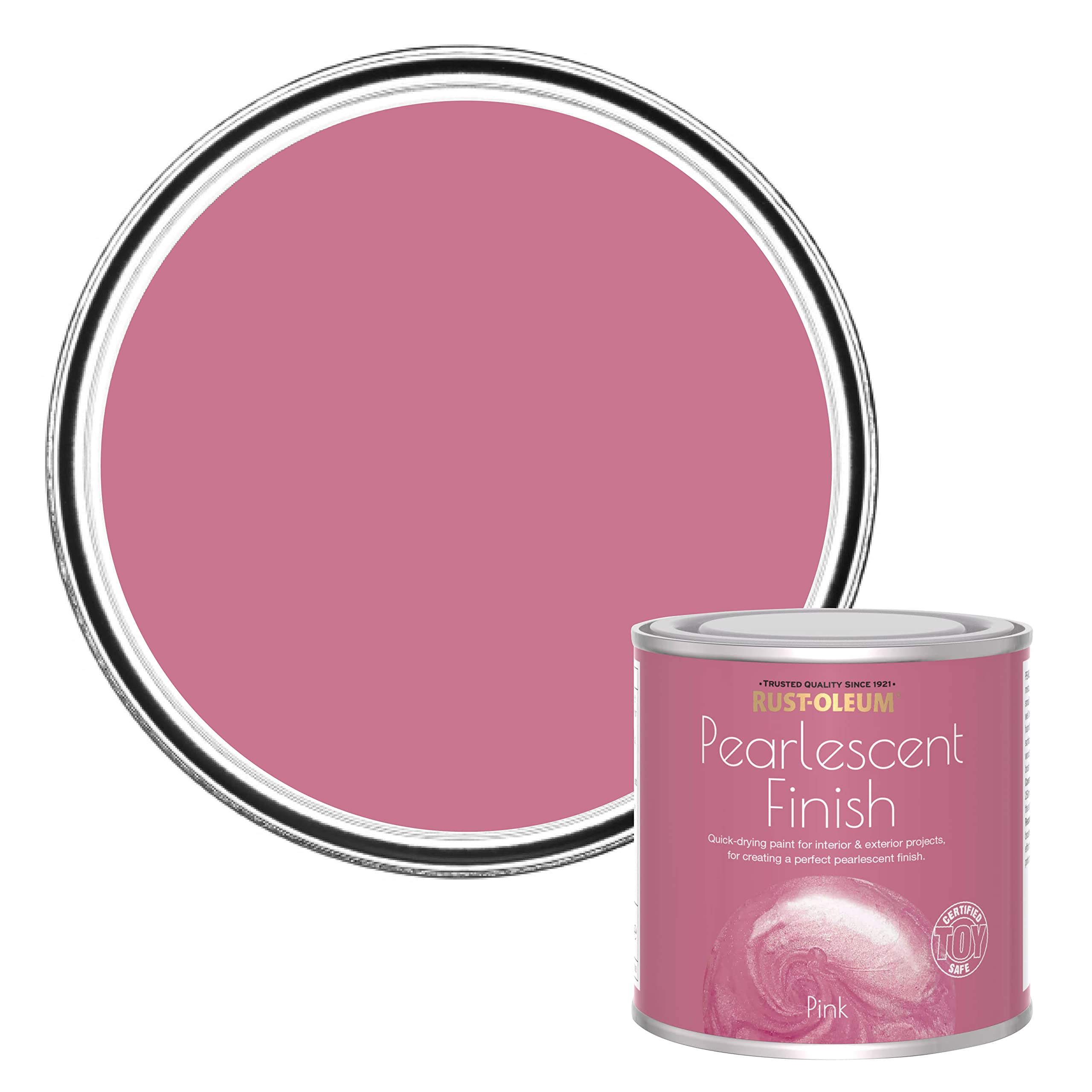 Rust-Oleum Pearlescent Finish Pink 250ml : Amazon.co.uk: DIY & Tools