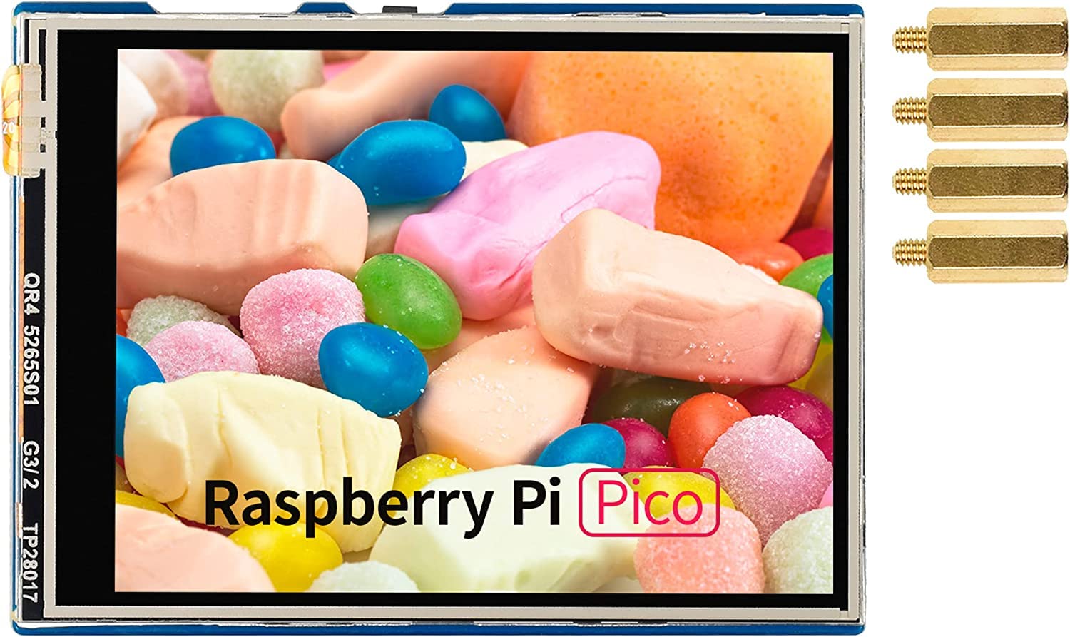 2.8inch Resistive Touch Display Module for Raspberry Pi Pico, 320×240 ...