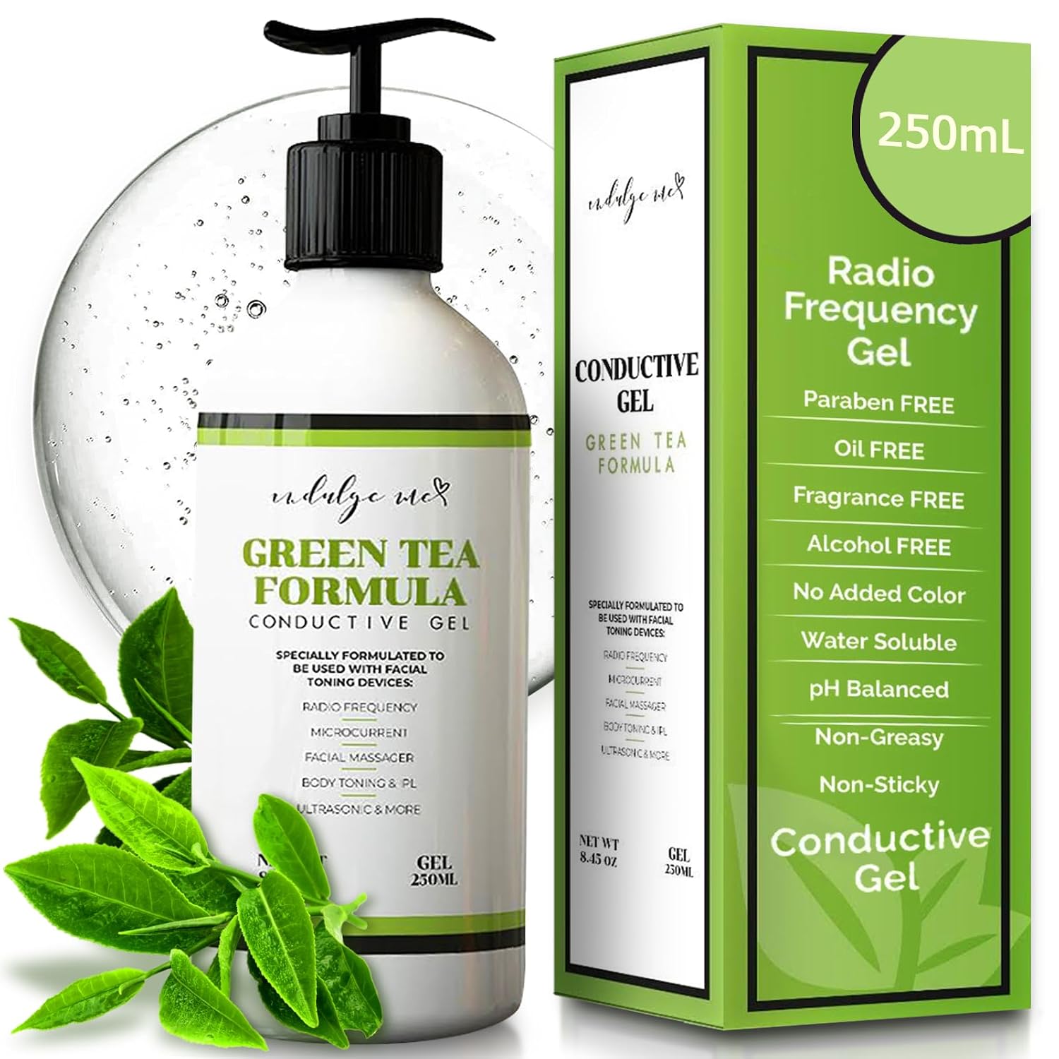 Amazon.com : IndulgeMe Facial Conductive Gel for Microcurrent Device ...