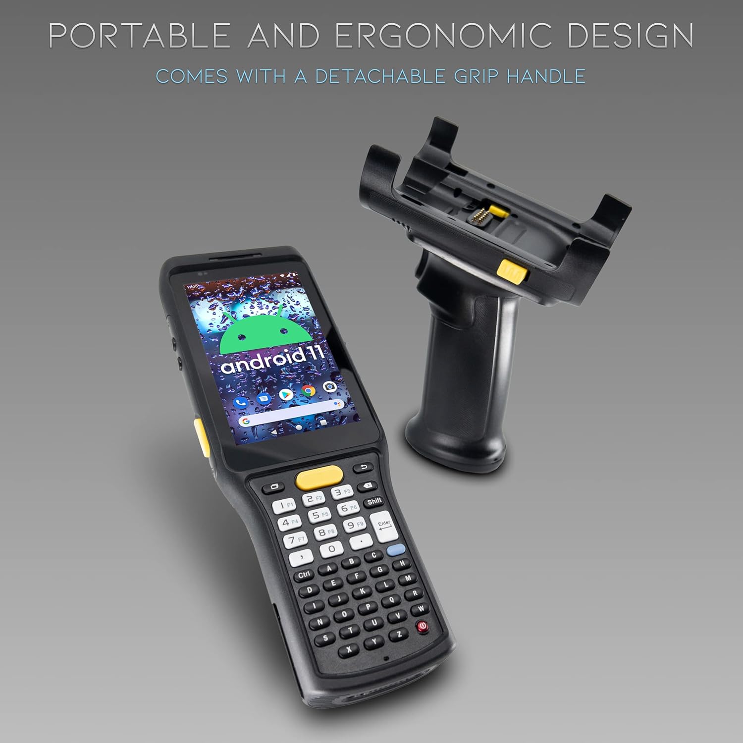 Escáner de código de barras Android ultra resistente 2023 agarre de ...
