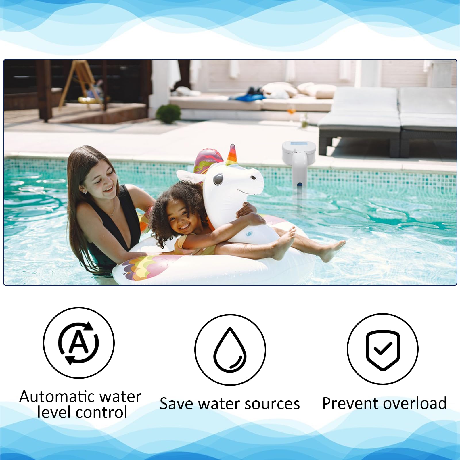 Swimming Pool Movie FILL-O-MATIC AUTOMATIC SWIMMING POOL FILL VALVE ...