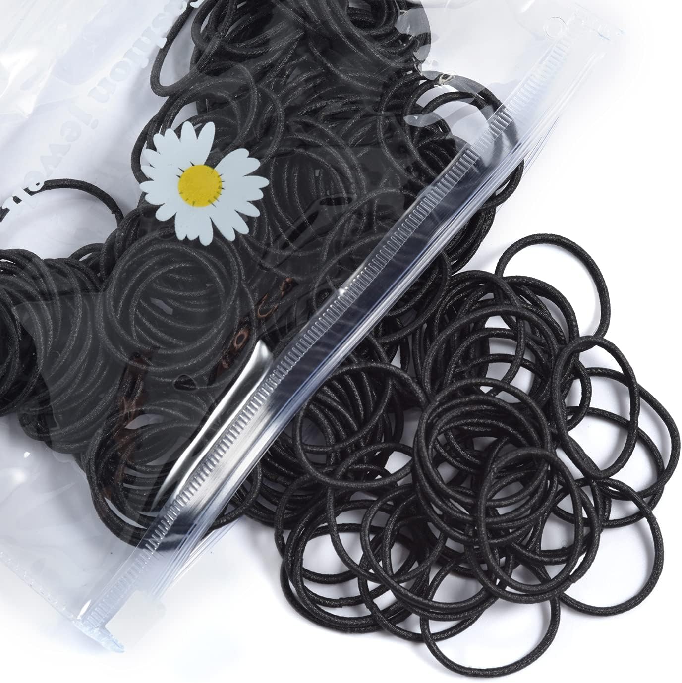 Amazon.com : Youxuan Small Hair Elastics for Girls, Soft and Comfy ...