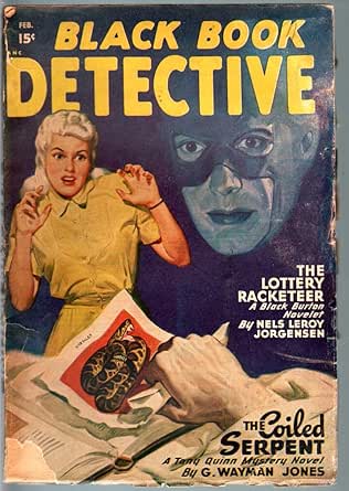 BLACK BOOK DETECTIVE 1948 FEB-BLACK BAT-PULP-HERO PULP-RARE VG- at ...