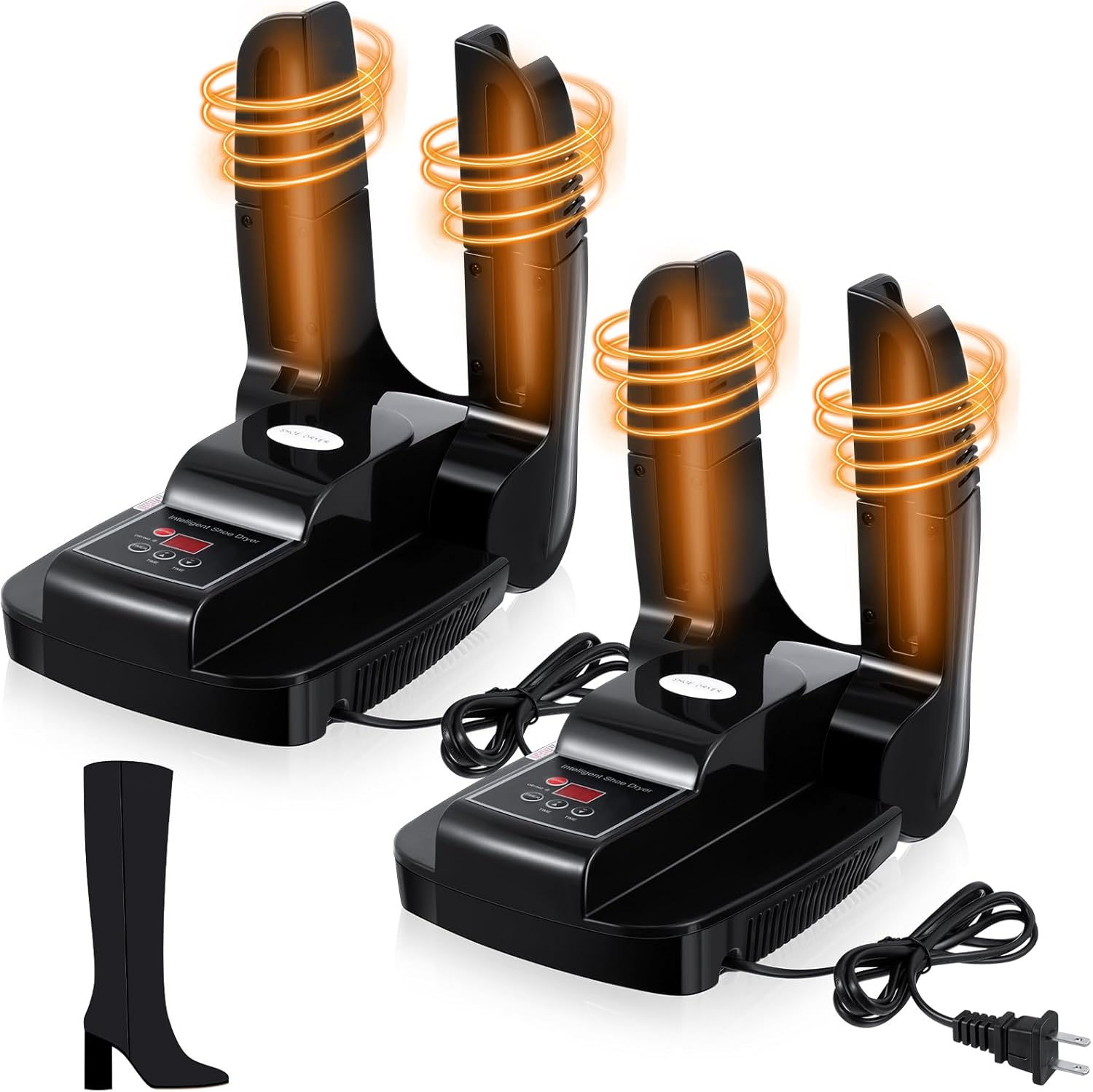 Amazon.com: Baquler 2 Pcs Portable Boot Dryer for Work Boots Adjustable ...