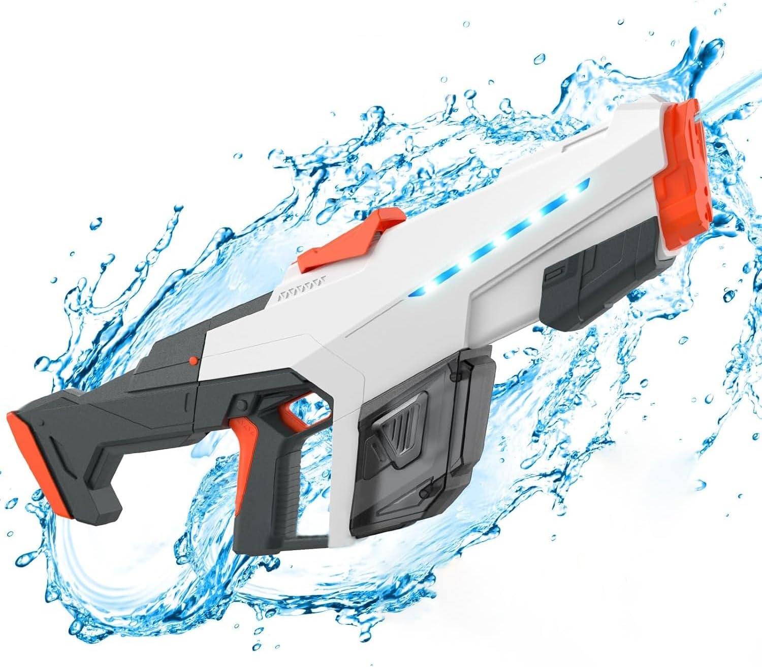 Amazon.com: Electric Water Gun for Adults, Automatic Squirt Guns with Light Up to 32 FT Range ...