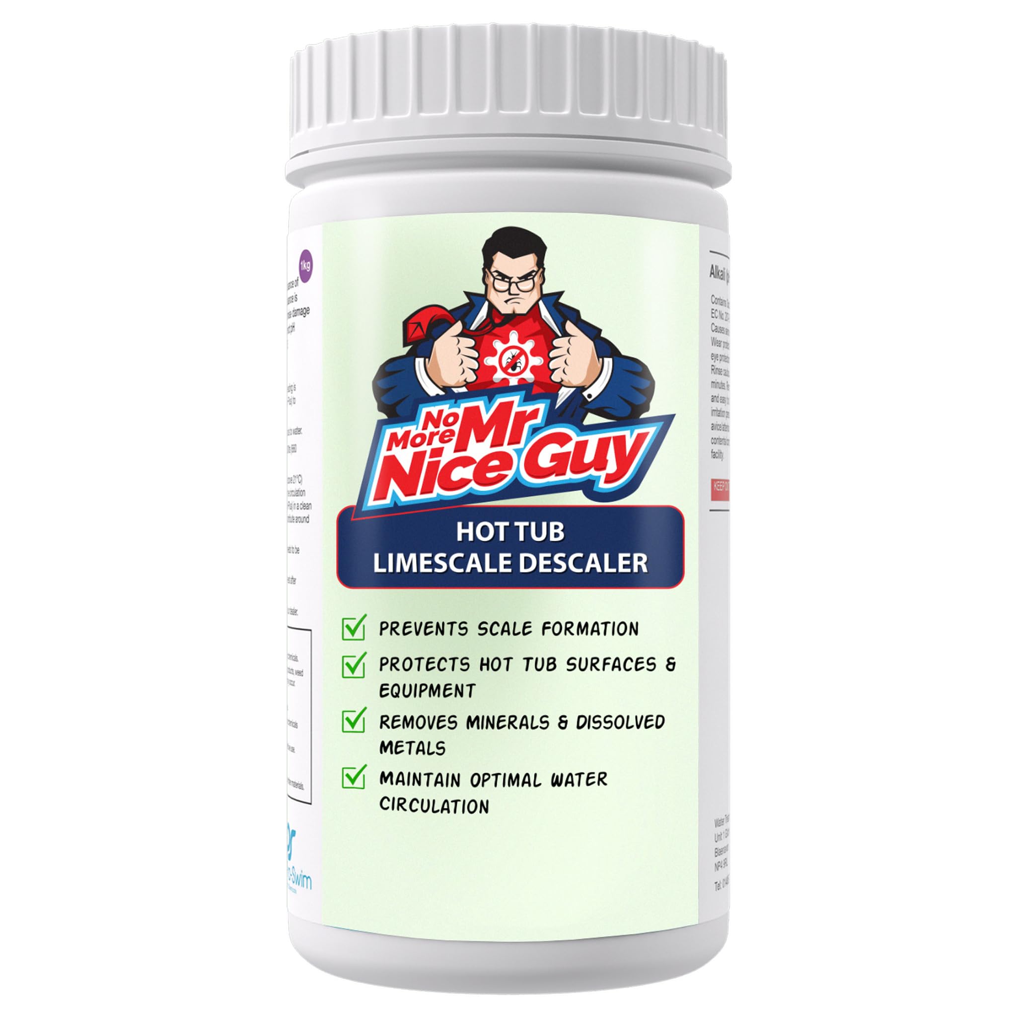 Hot Tub Descaler 1 Litre, Spa & Hot Tub Limescale Scale Inhibitor ...