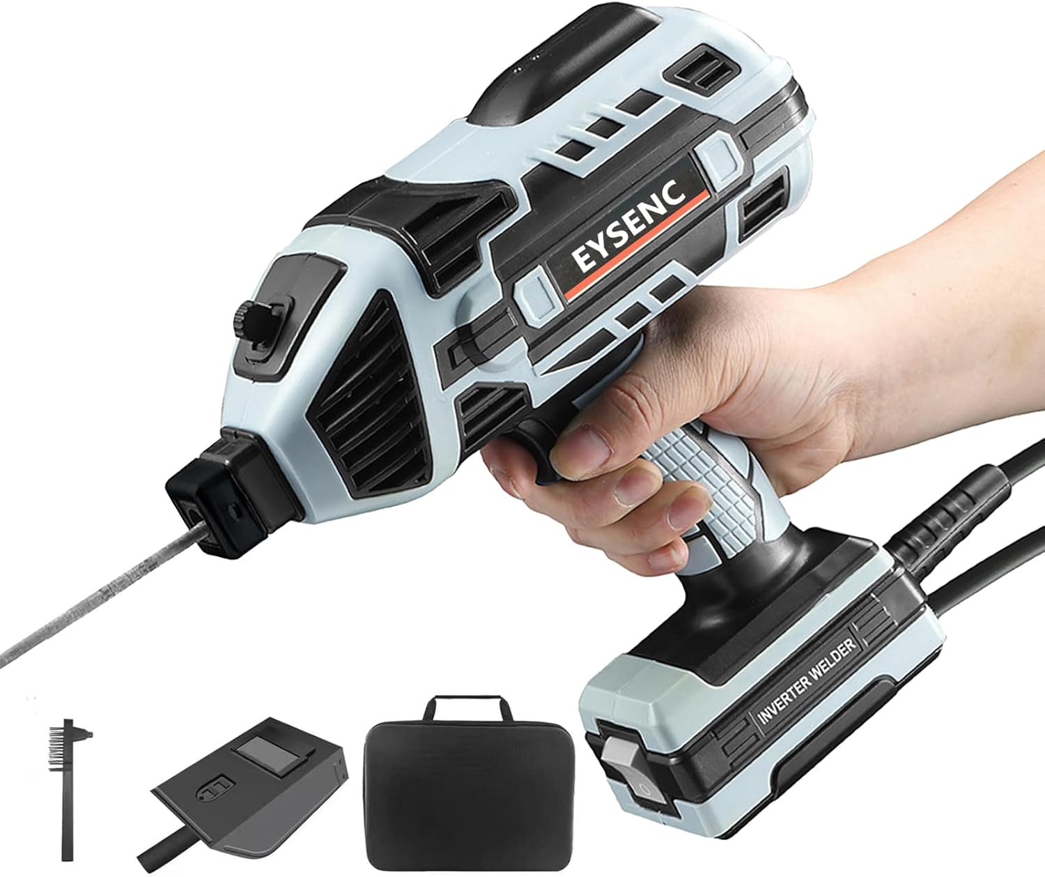 EYSENC Welding Machine, Portable ARC Welder Machine Gun, IGBT Standing ...