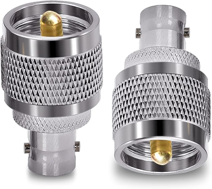 Amazon.co.jp: TUOLNK BNC メス - UHF PL259 オス RF 同軸アダプタ SO239 M型 オス - BNC メス 同軸コネクタ 延長ケーブル用 2個 : 産業 ...