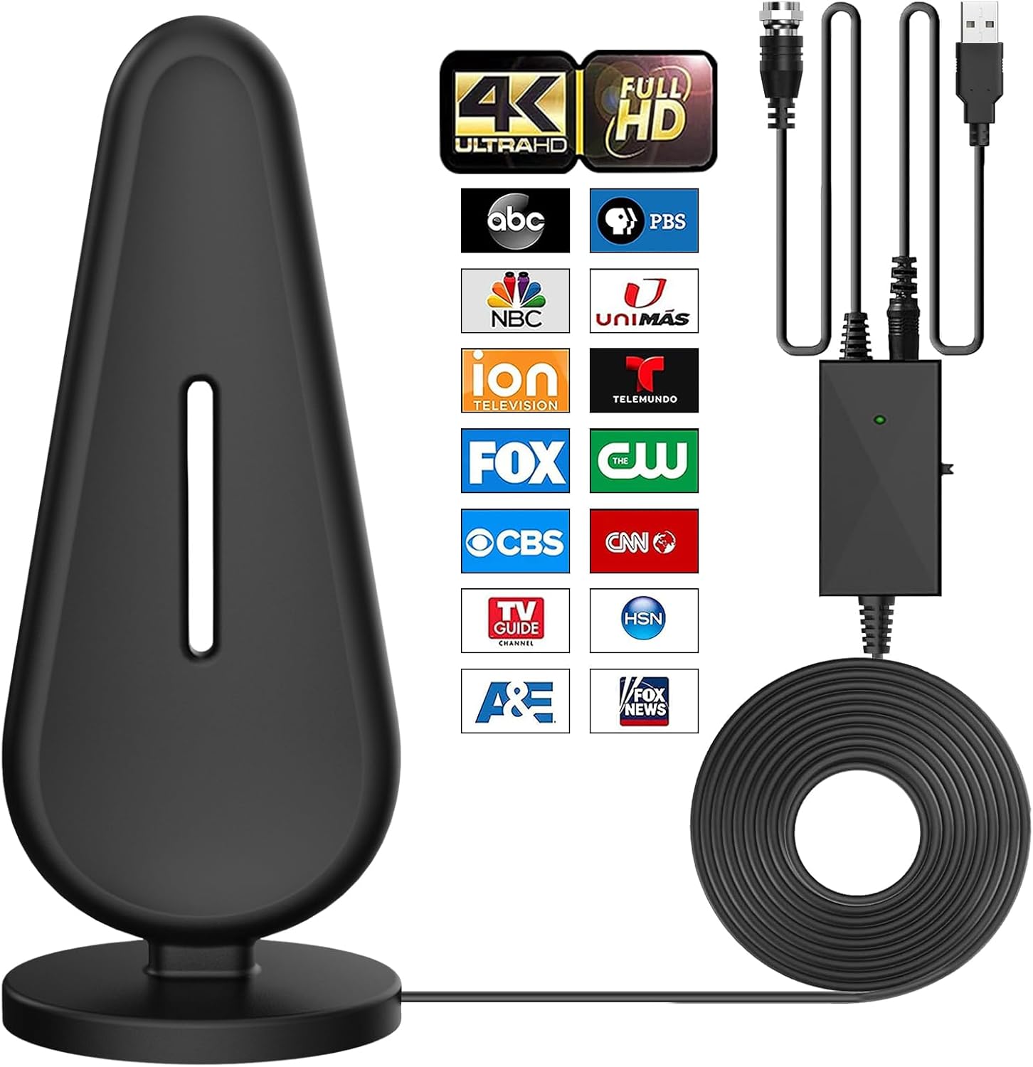 Amazon.com: EUBSWA Digital Antenna for Smart tv, 2025 Upgraded Outdoor ...