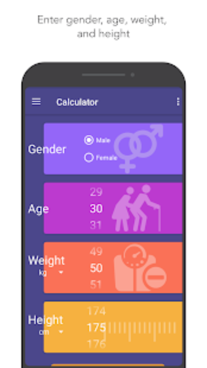 App To Calculate BMI, BMR & Weight - App on Amazon Appstore