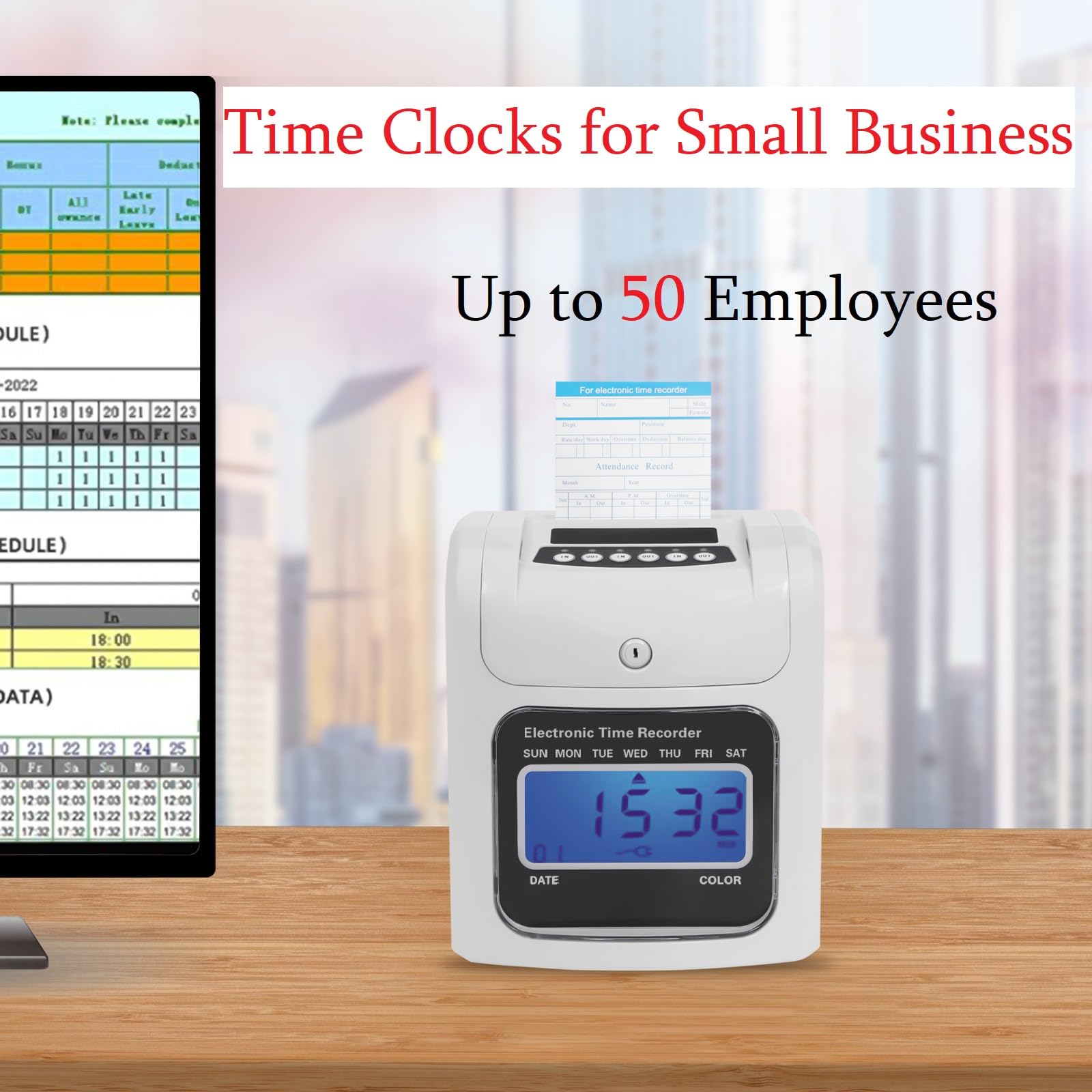 Work Clock Puncher Time Punch Clock Punch Clock TimeClockeShop.com