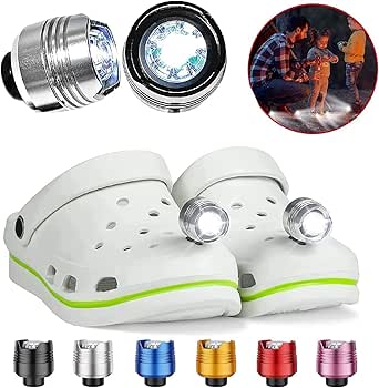 Headlights for Croc 2pcs,Flashlights Attachment for Croc,Light Up ...