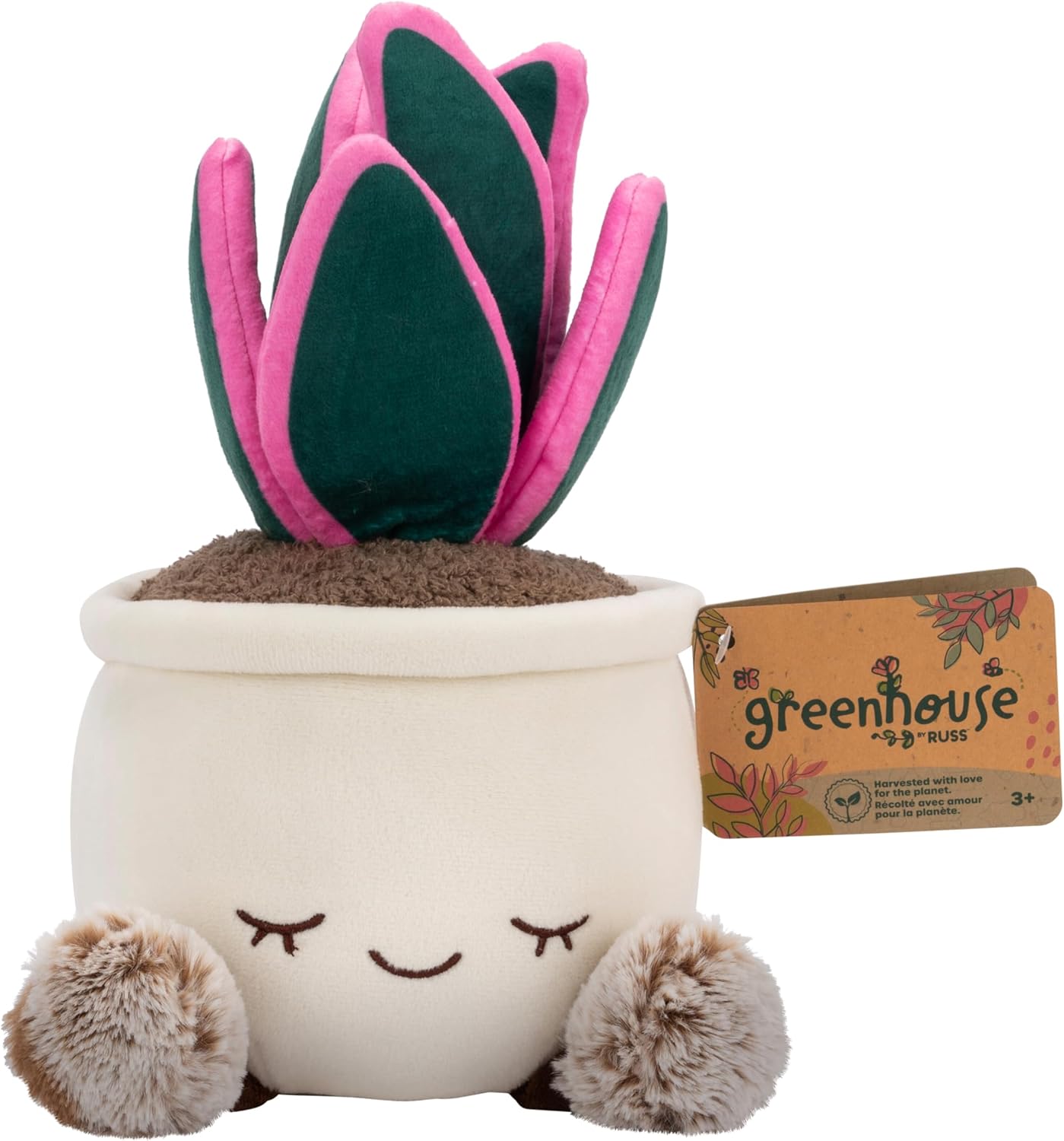 Amazon.com: Russ Greenhouse 12-Inch Oyster Plant Plush - Ultrasoft ...