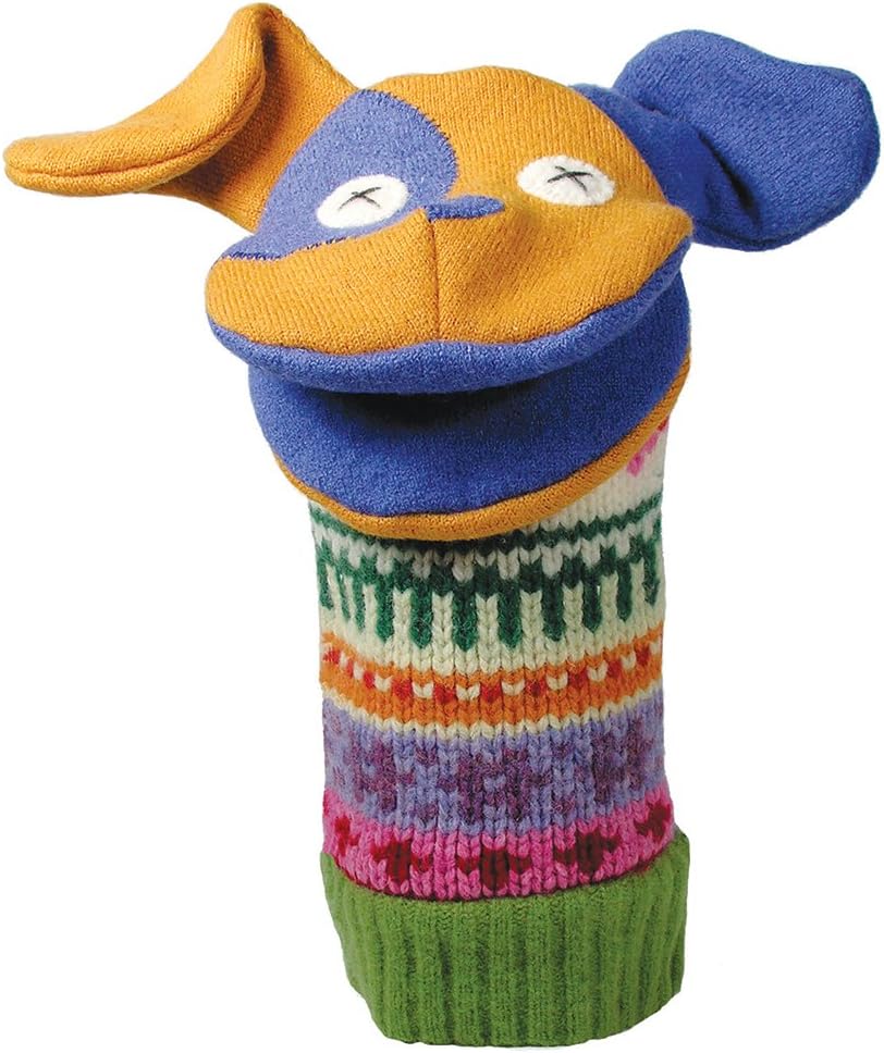 Amazon.com: The Puppet Company Dylan Knitted - Colourful, Eco-Friendly ...
