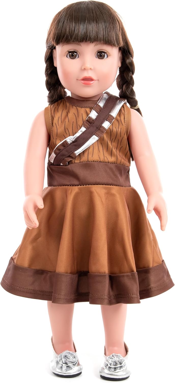 Amazon.com: Little Adventures Twirl Princess Doll Dress - Doll Not ...