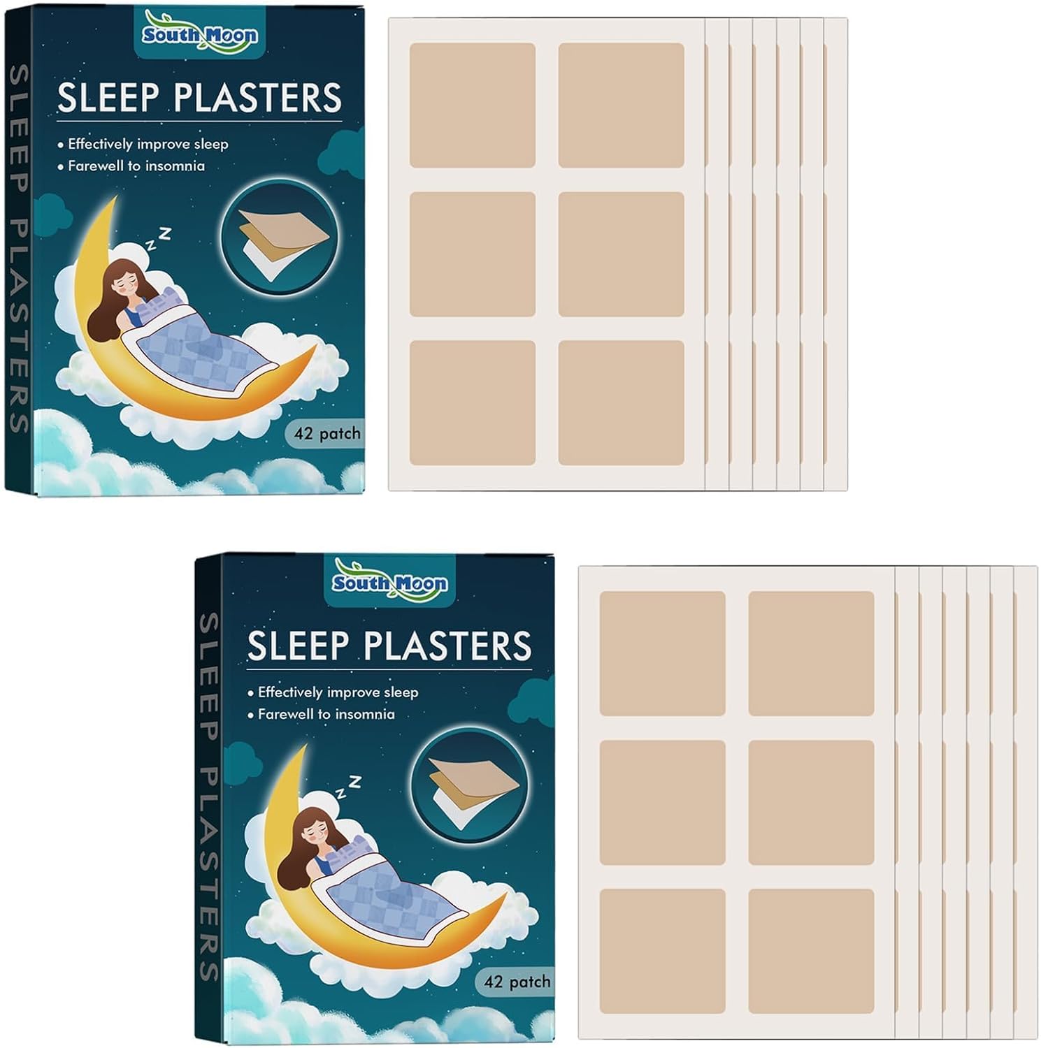 84 PCS Sleep Patches Patches Sleepy Stickers Things to Help Sleep Sleep ...