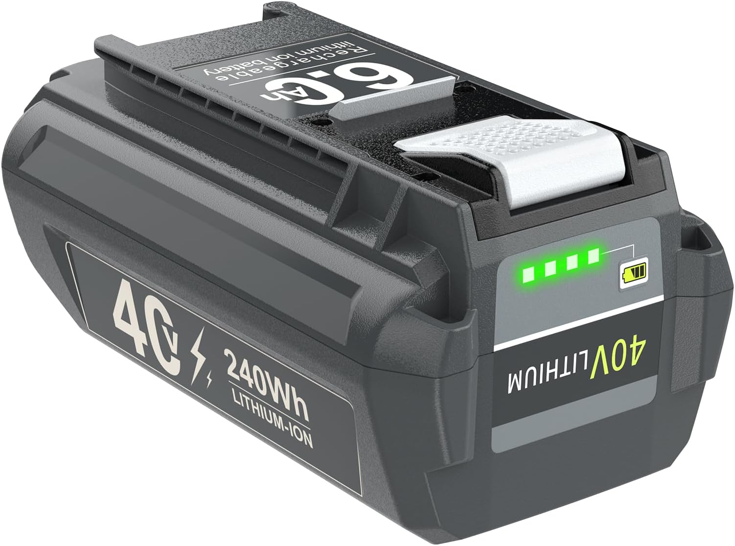 Amazon.com: 40V 6.0A Replacement Battery for Ryobi 40V Lithium Battery ...