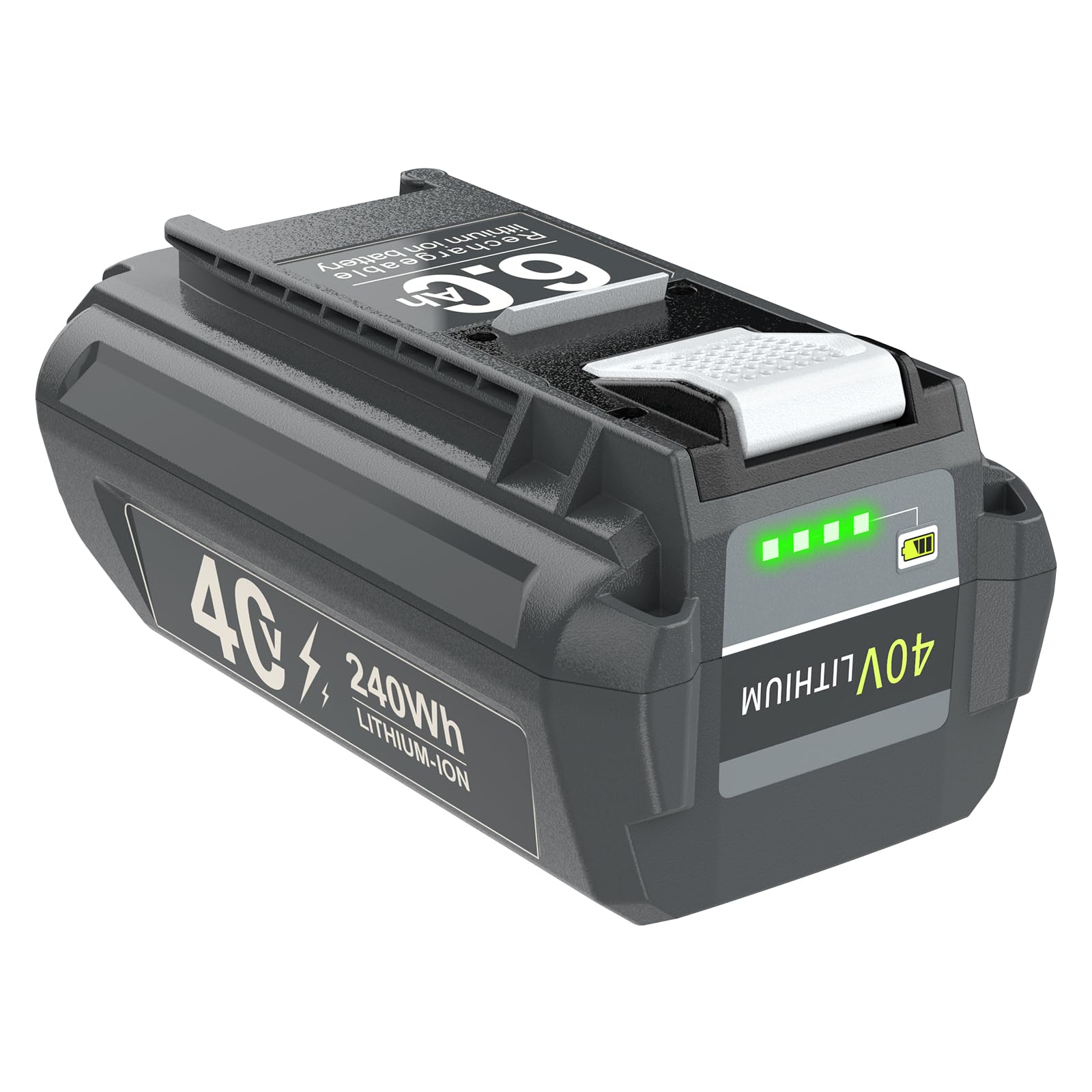 Amazon.com: ZKpilse 40v 6.0 Ah Batteries Replacement for Royibi 40v Max ...
