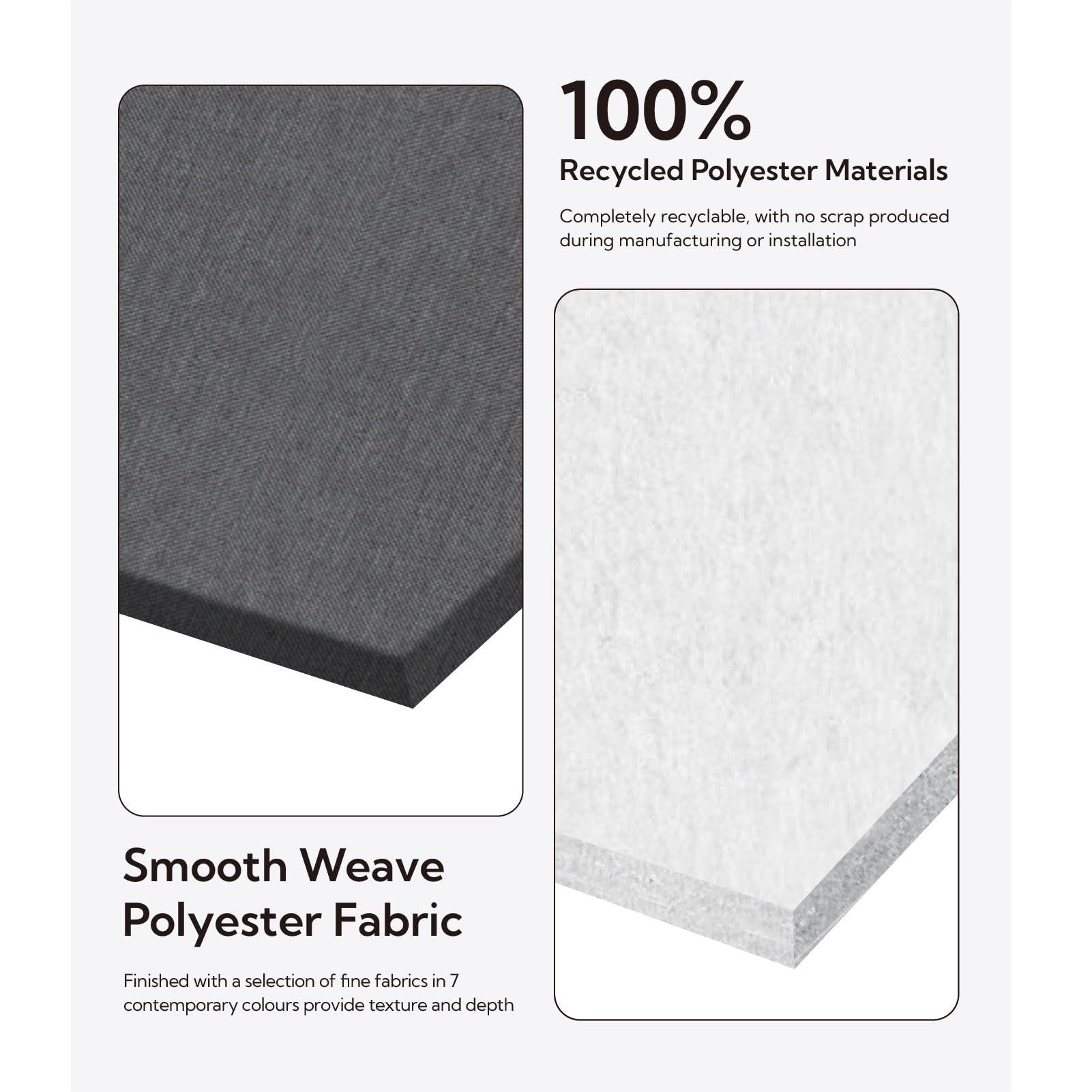 Snapklik.com : Olanglab Acoustic Panels 2 Pack, 24x24 Large Sound ...