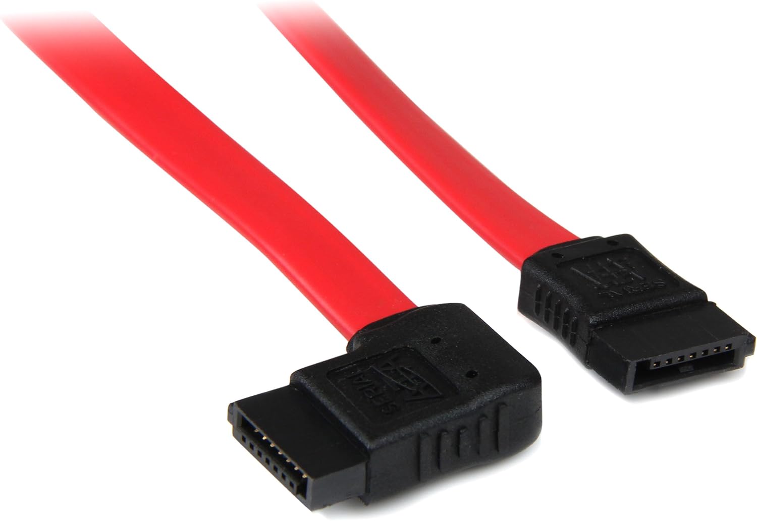 Amazon | StarTech.com SATA to Right Side Angle SATA Serial ATA Cable ...