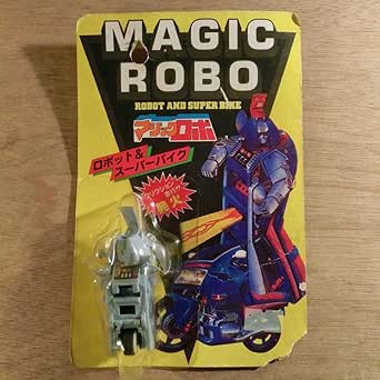 Amazon.co.jp: MAGIC ROBO Robot & Superbike, Friction Running, Fire ...