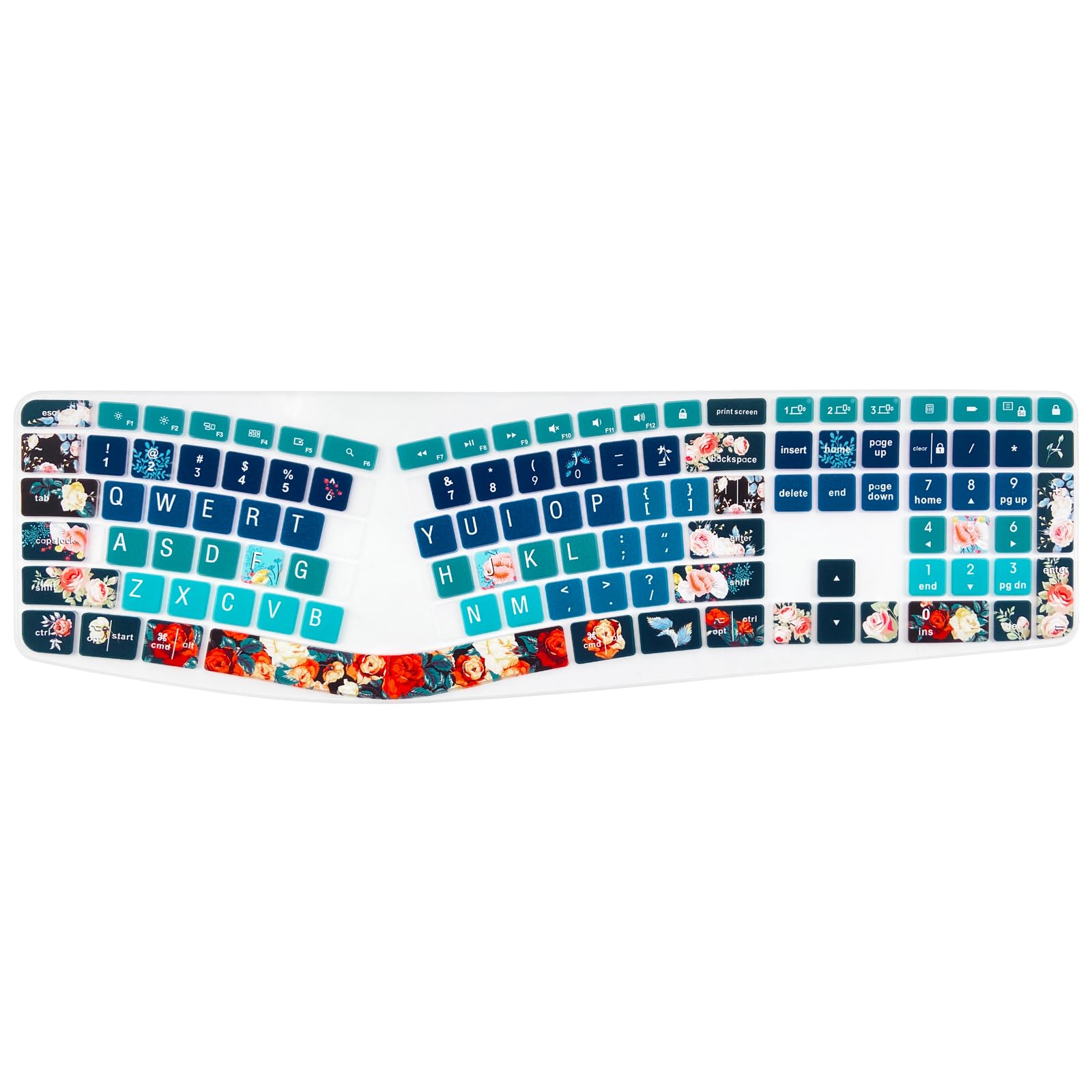 Amazon.com: WSLUCKO Silicone Keyboard Cover Compatible with Logitech ...