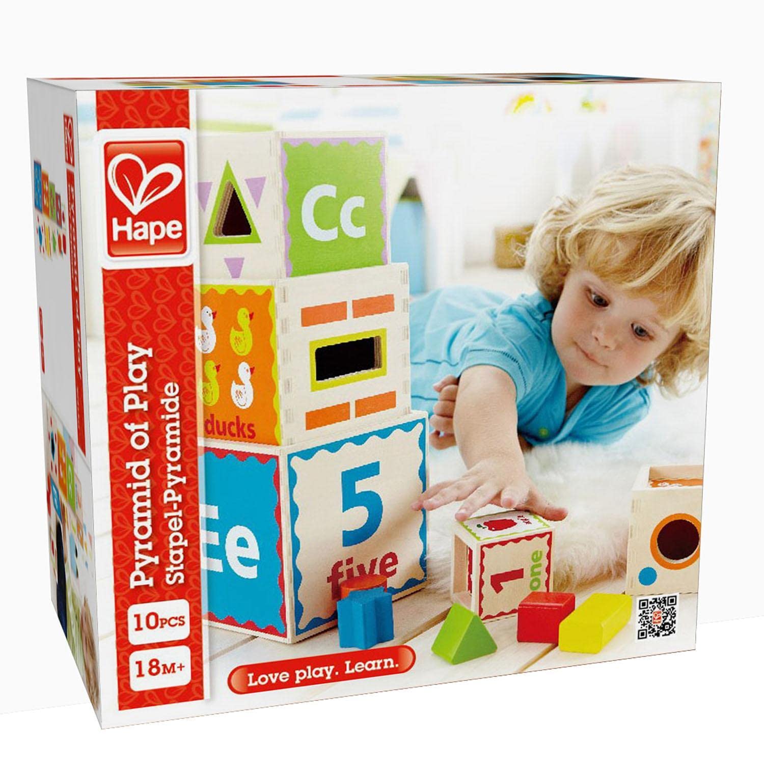 Amazon.com: Hape Pyramid of Play : Toys & Games