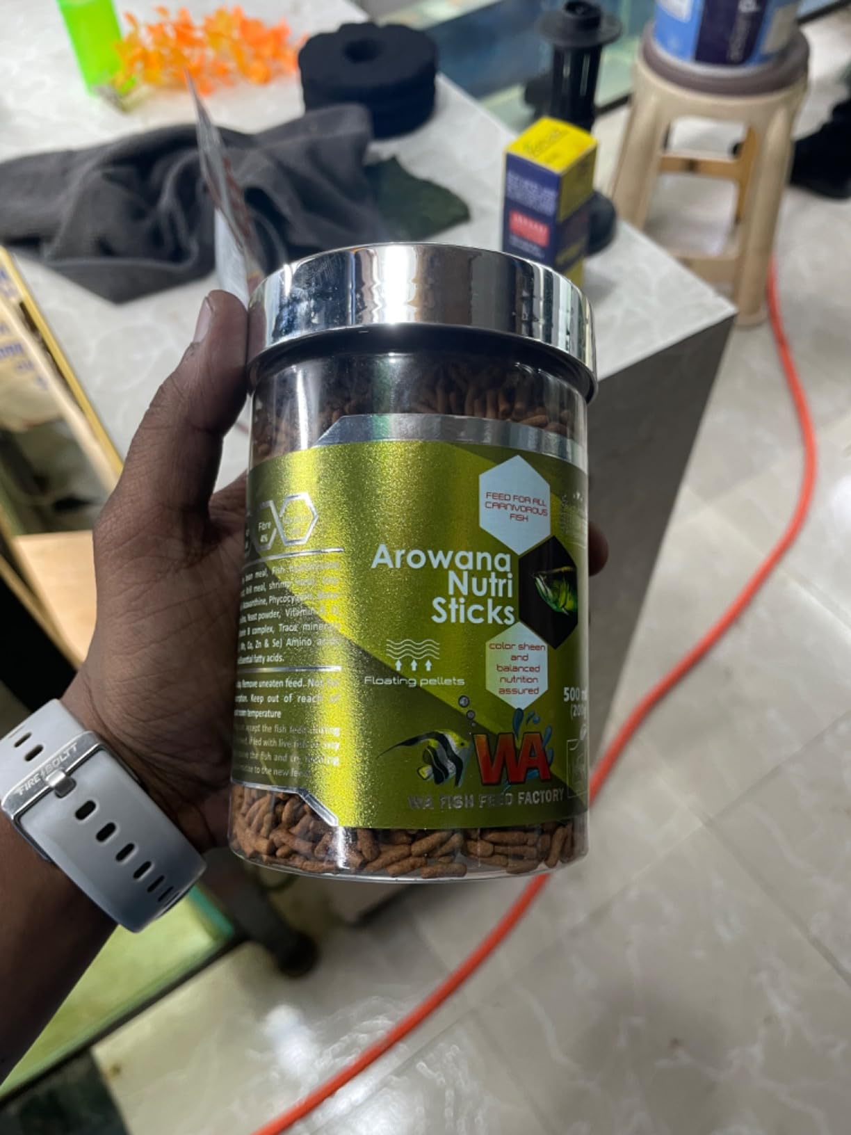 Buy Foodie Puppies WA Arowana Nutri Sticks - 200g/500ml, Pack of 2 ...