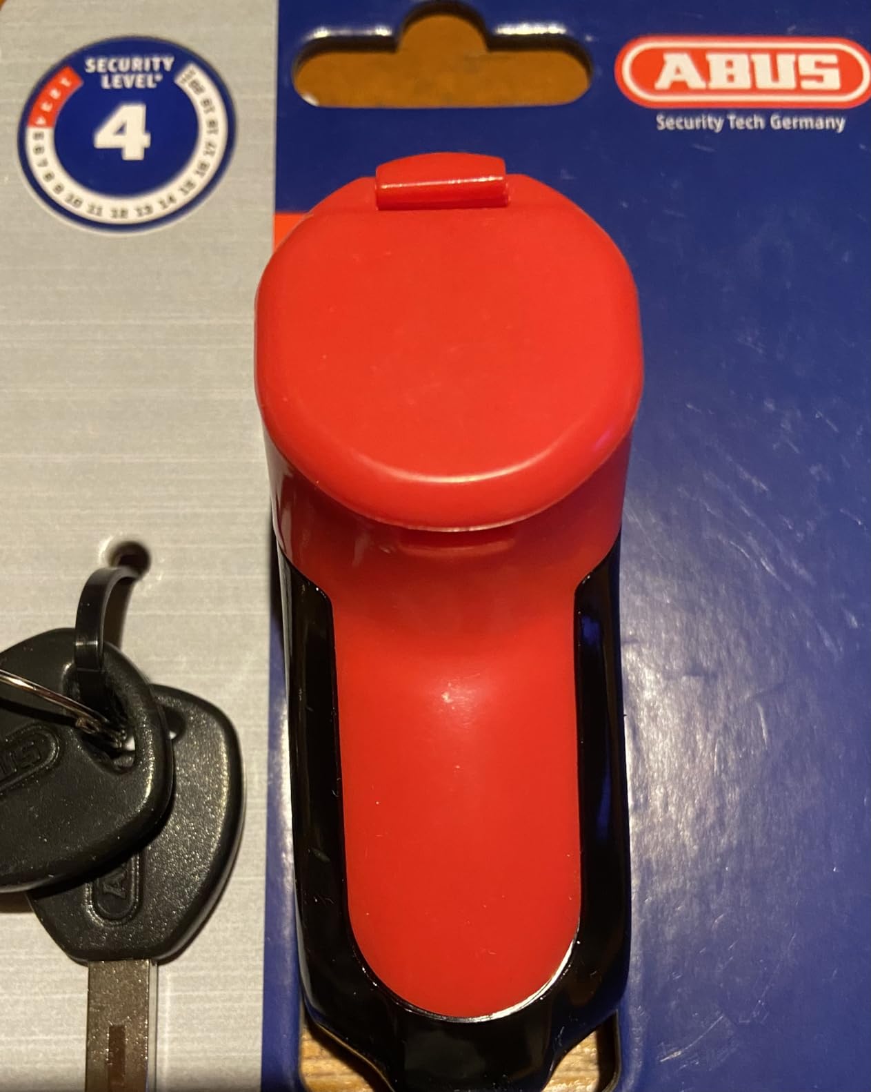 Amazon | ABUS(アバス) ディスクロック 303 RD | 87333 | バイク用ロック | 車＆バイク