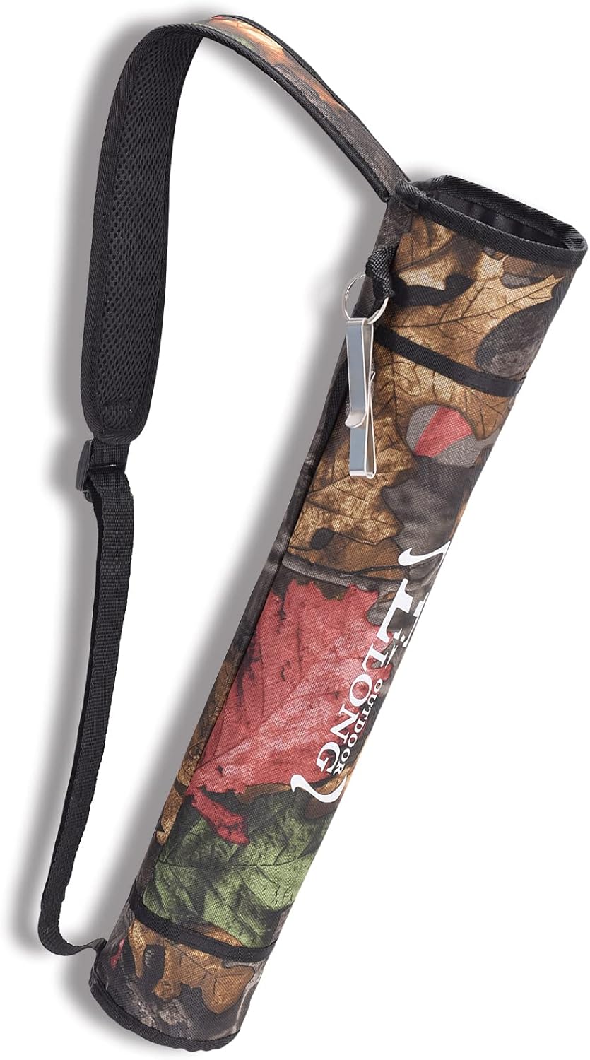 Elong Adjustable Archery Back Arrow Quiver Holder - Upgraded Quiver ...