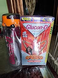 Buy Glucon-D Tangy Orange Glucose Powder With Free Sipper(1kg, Refill ...