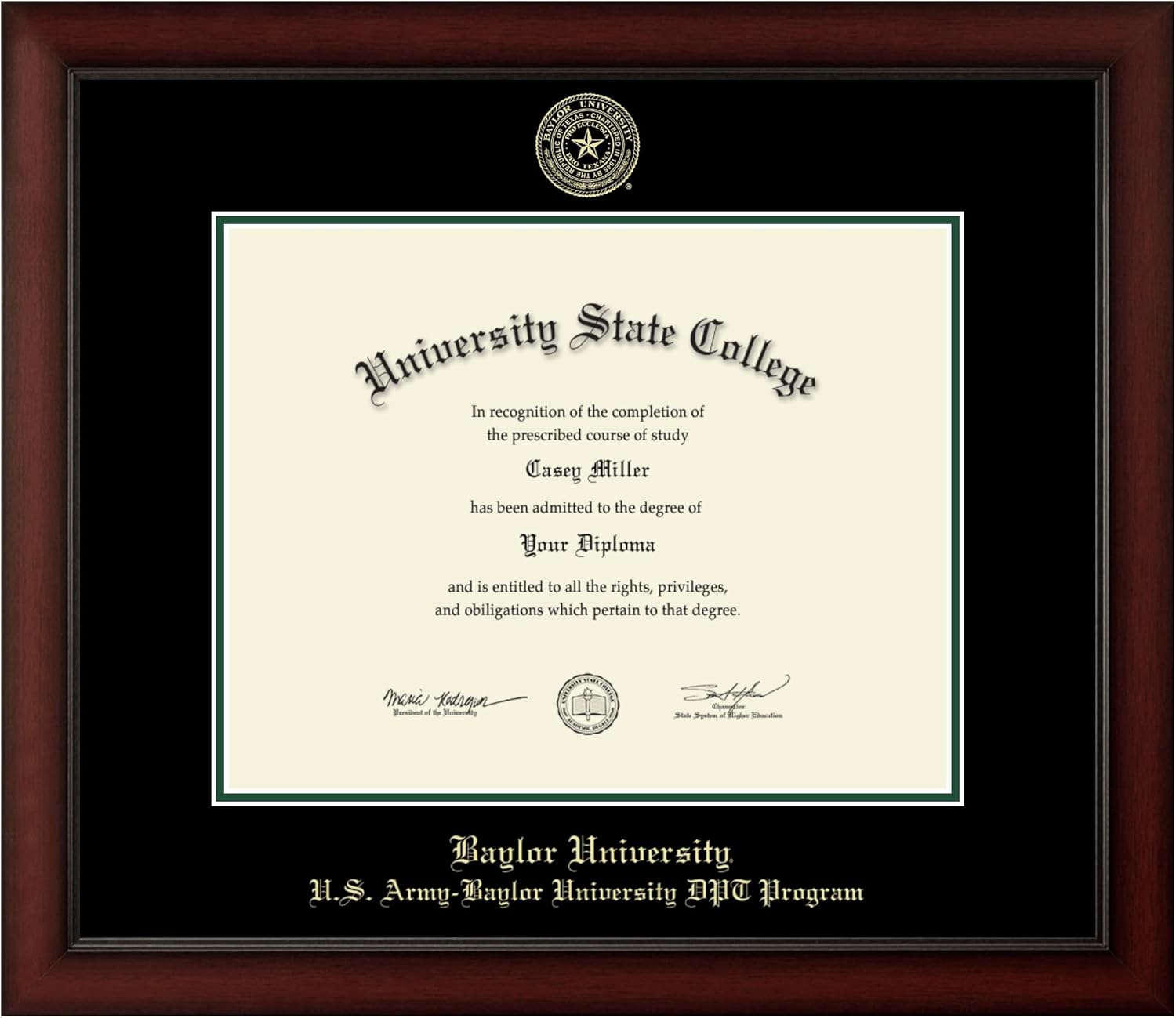 Amazon.com - Framerly - Baylor University U.S. Army-Baylor University ...