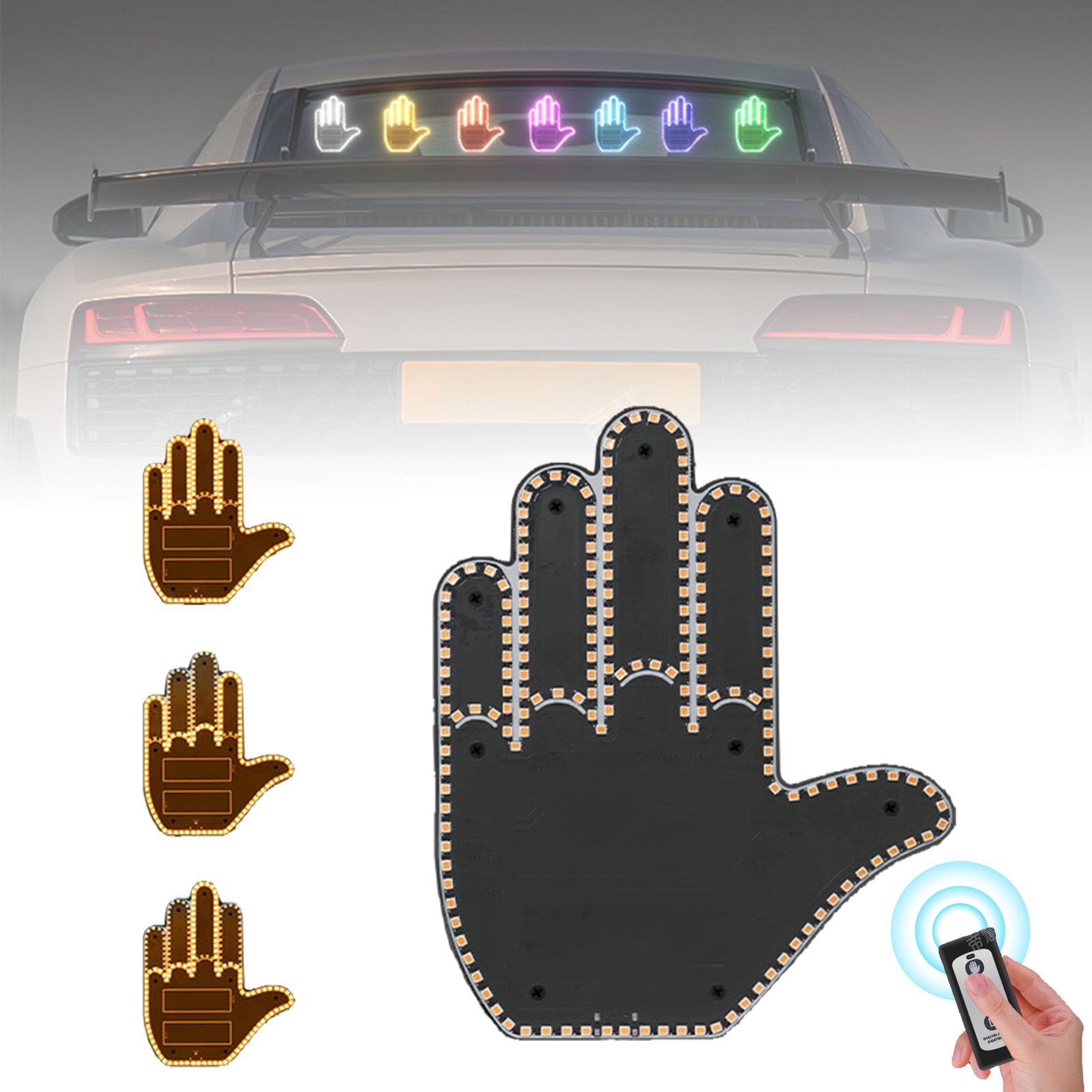 Buy Gesturebeam - LED Hand Sign, 2025 New Gesture Beam with Remote ...