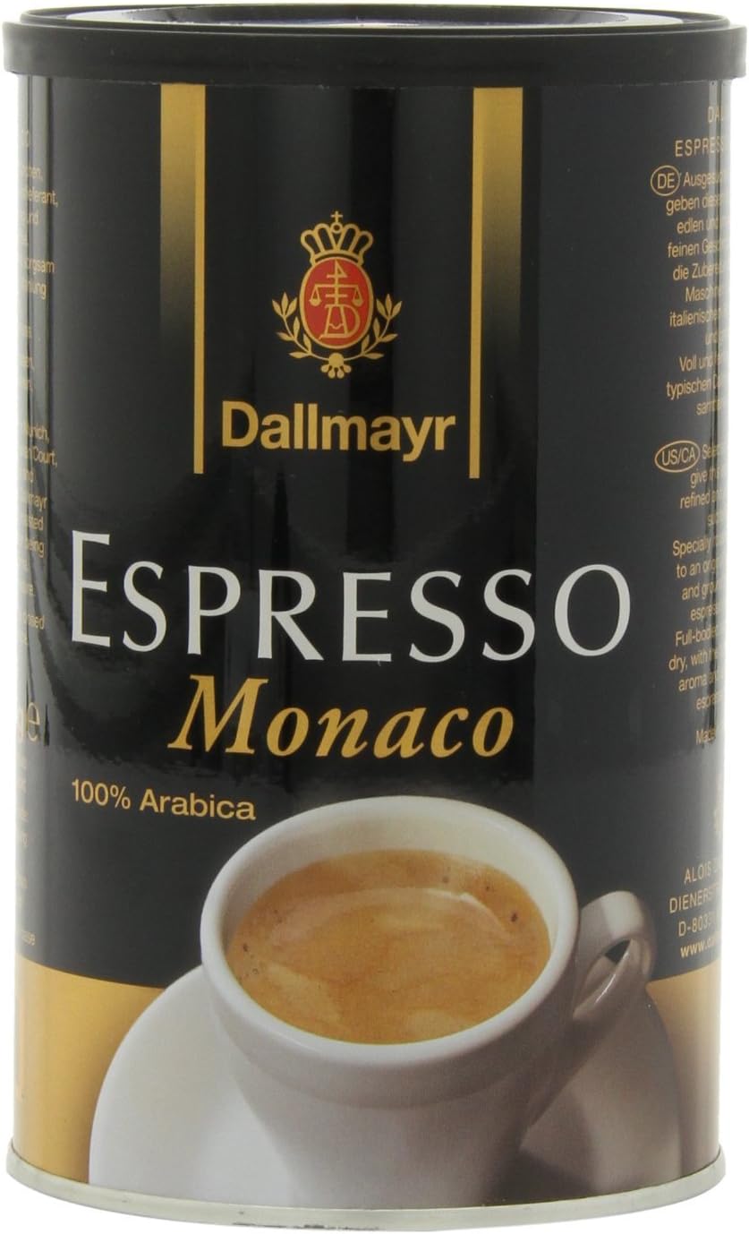 Dallmayr Espresso Coffee (Typ Monaco) - Ground by Dallmayr : Amazon.co ...