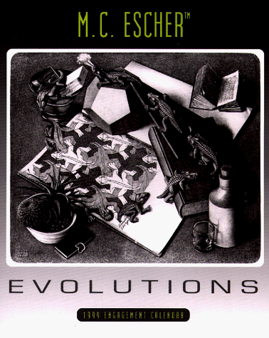 Cal 99 M.C. Escher Evolutions Engagement Calendar: NOT A BOOK ...