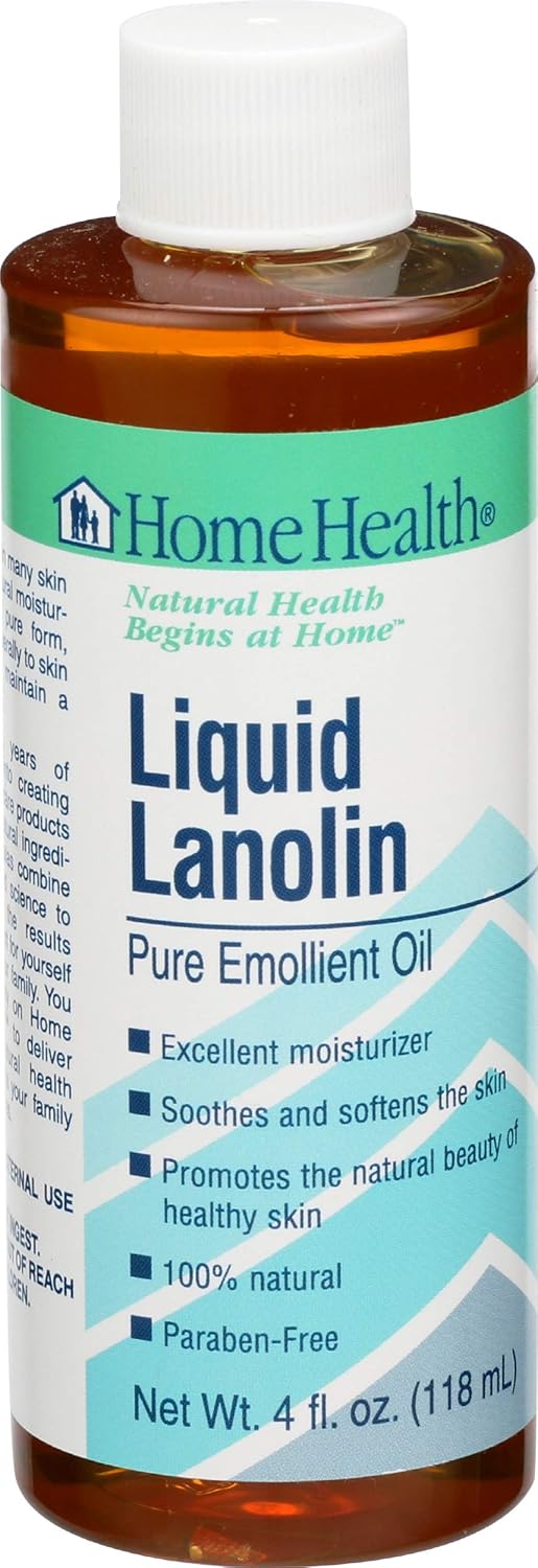 Home Health Lanolina líquida - 4 fl oz : Amazon.com.mx: Salud y Cuidado ...