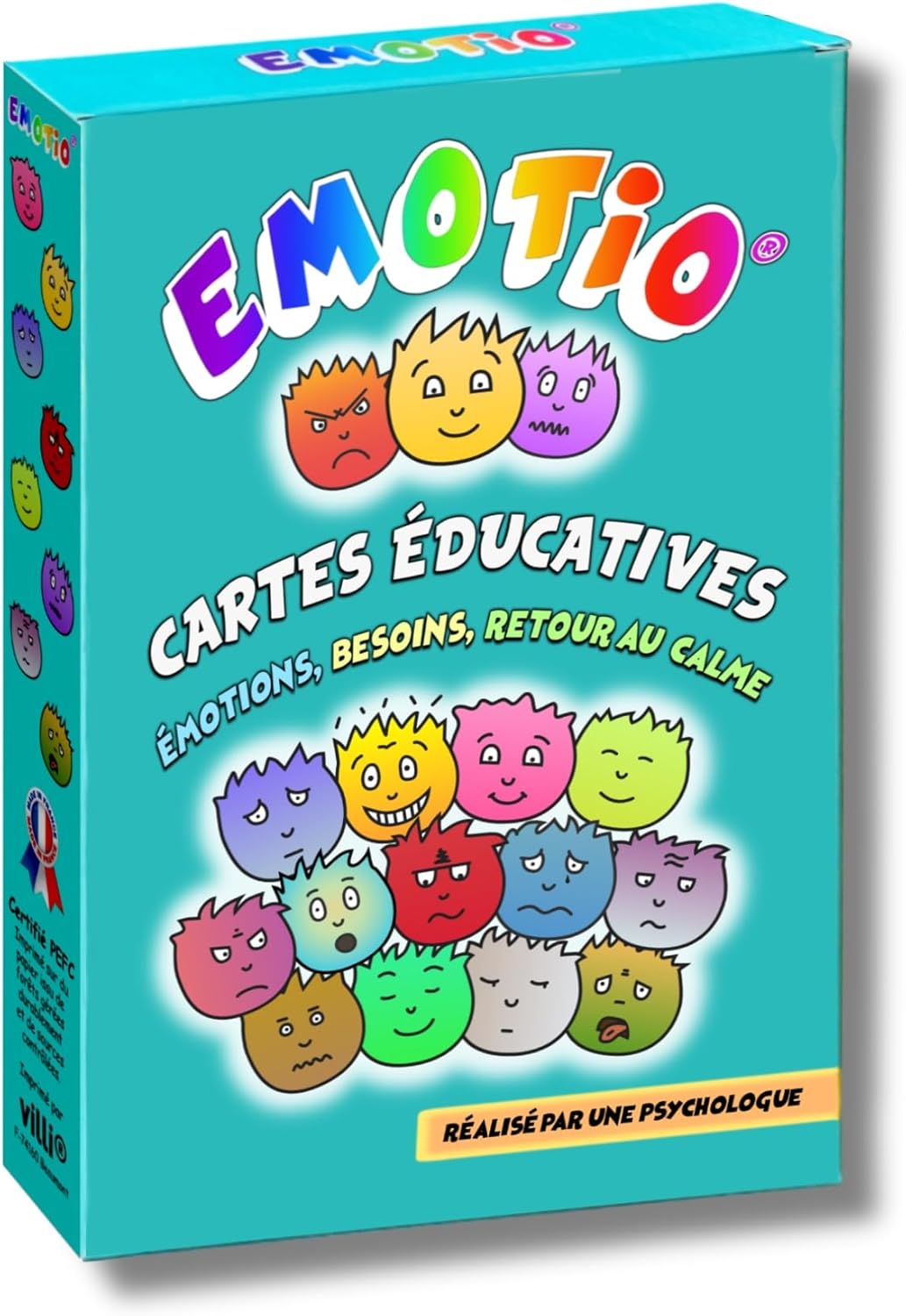 Jeu des émotions | Cartes pédagogiques pour Apprendre à gérer Ses ...