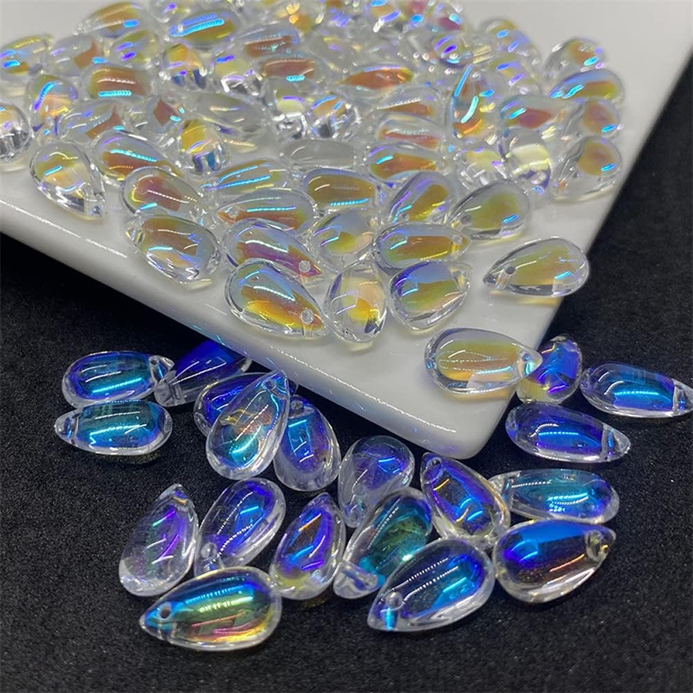 Amazon.com: 95PCS Small Crystal Suncatcher Rainbow Reflection Drops for ...