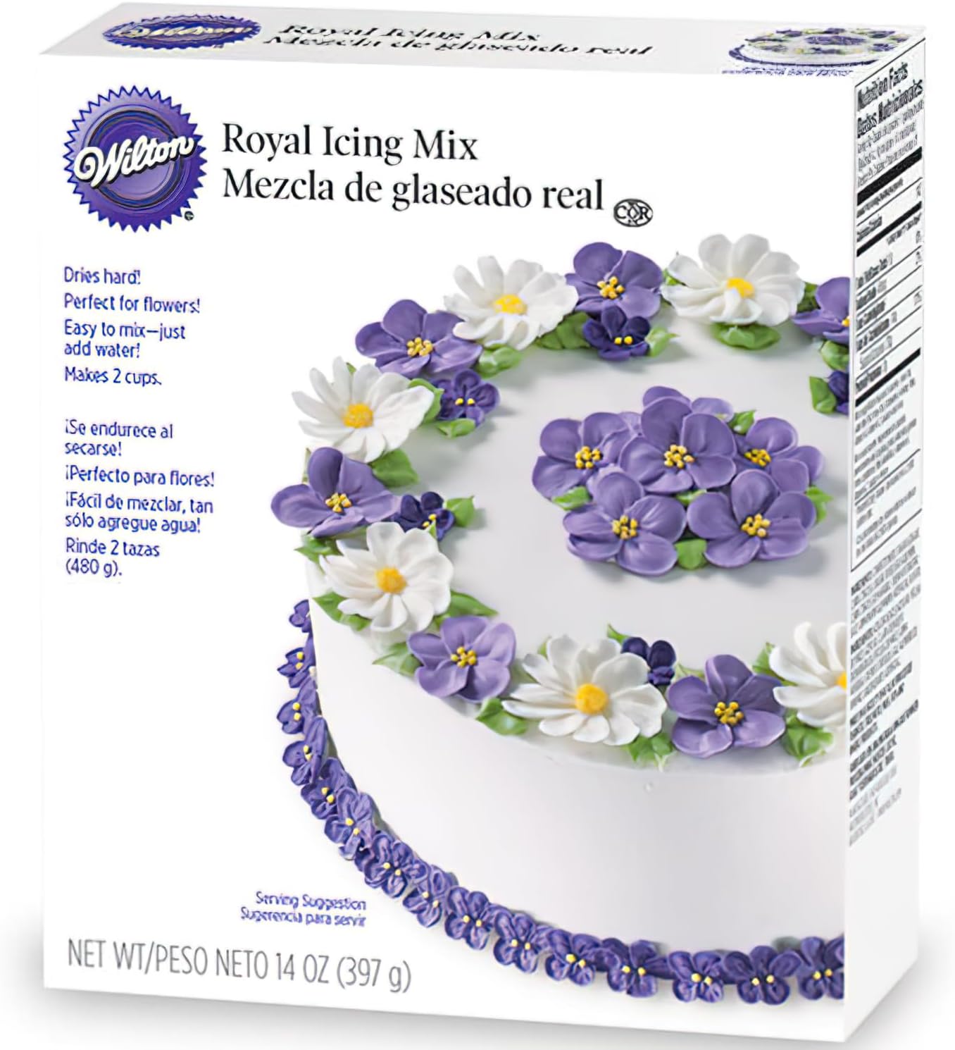 Amazon.com: Wilton White Royal Icing Mix Ready to be Mixed With Water ...