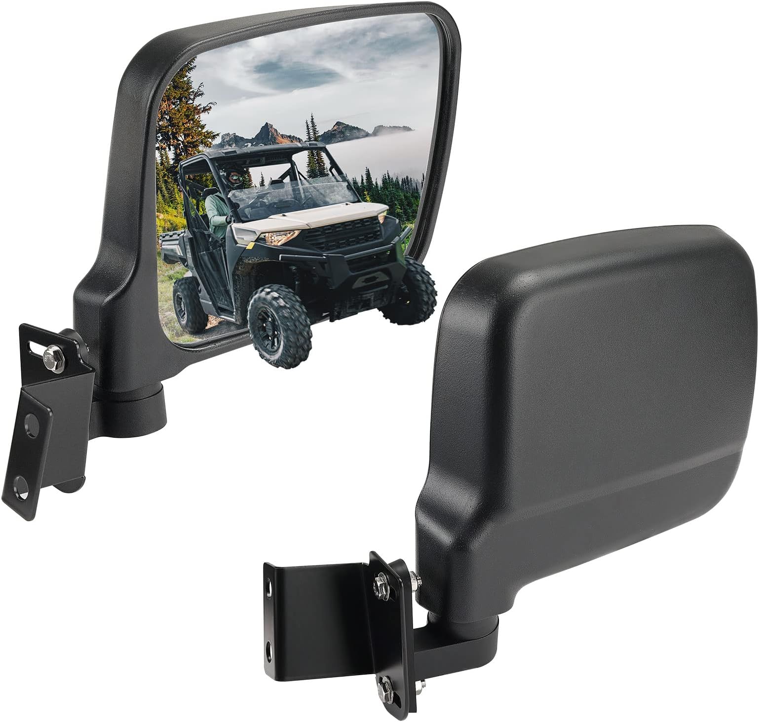 Amazon.com: Seizmik Folding UTV Side View Mirror Compatible with ...